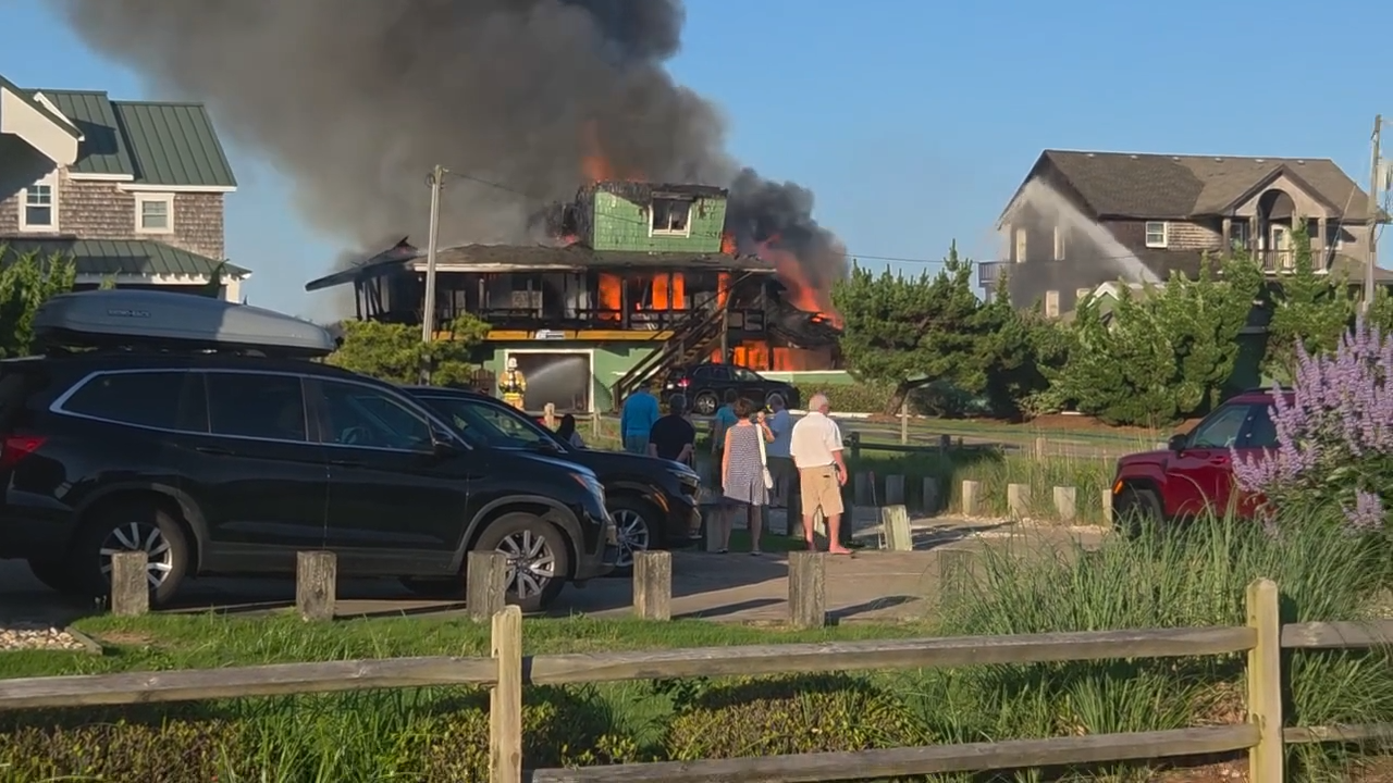7/10/25: DEVASTATING FIRE AT OCEANFRONT HOME STARTED INSIDE, NOT ON ...